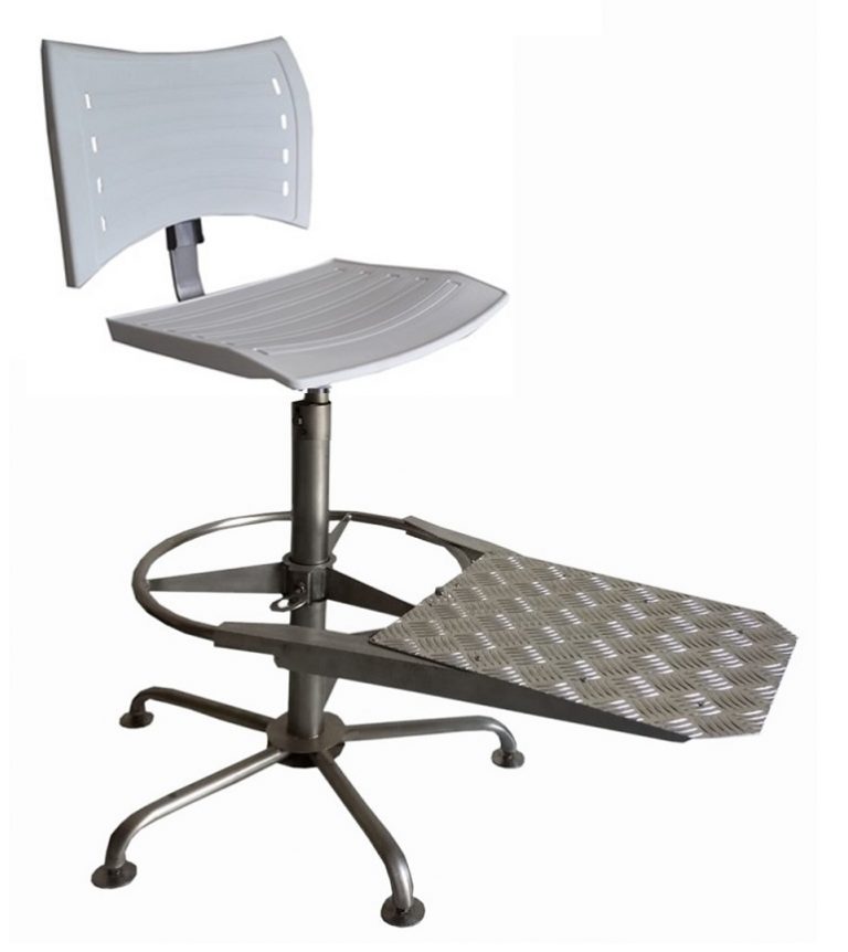 Cadeiras Ergonômicas – Estrutura em Aço Inox AISI 304, assento e ...